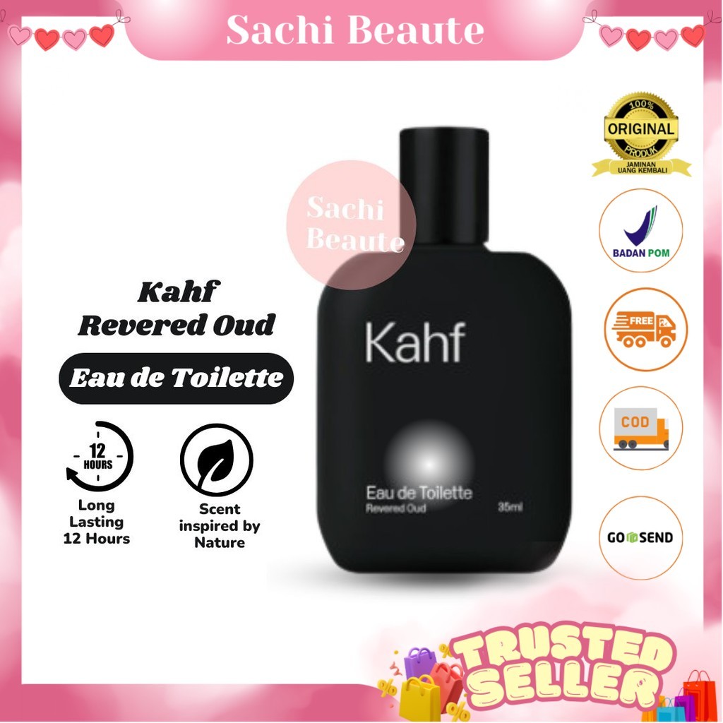 Jual Kahf Revered Oud Eau De Toilette 35 ml - Parfum Pria Wangi Tahan ...