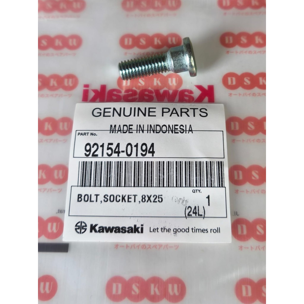 Jual Baut Step Footstep NINJA 150 R | SS | RR KGP 92154-0194 | Shopee ...