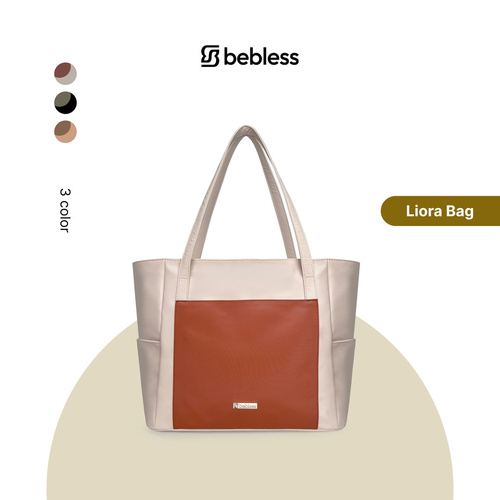 Jual BEBLESS LIORA Tas Wanita Tas Tote Bag Hand Bag Totebag Cantik Buat ...