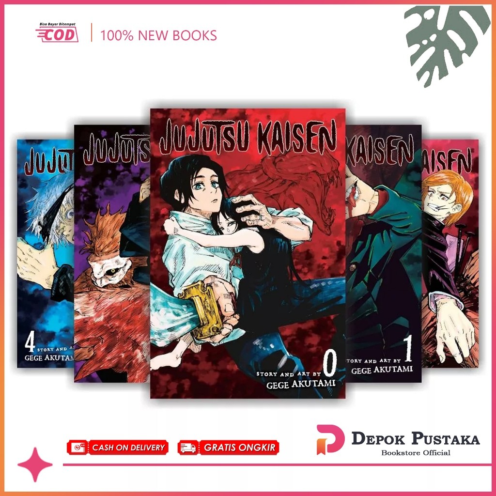 Jual Komik Jujutsu Kaisen, Vol 0-32 (Indonesia/English) | Shopee Indonesia