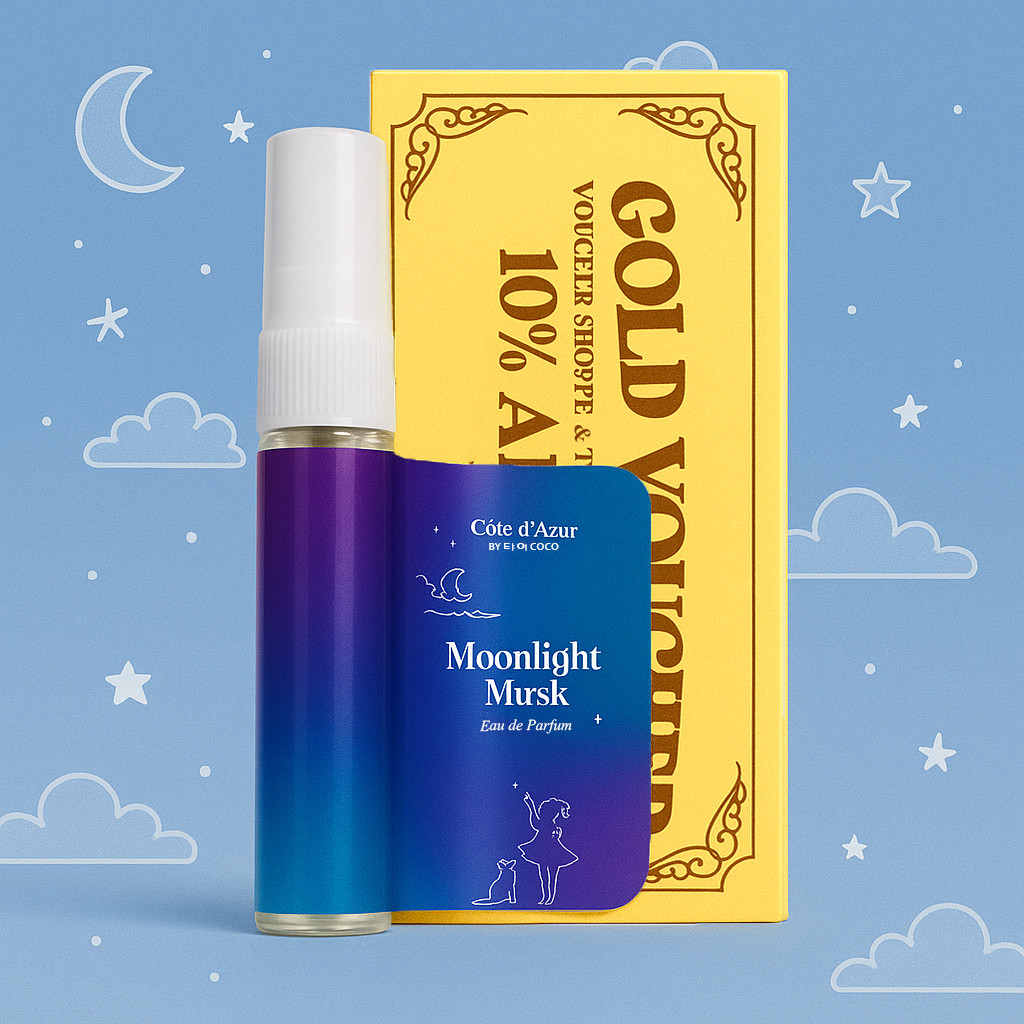 Jual Côte d'Azur - Moonlight Musk Eau de Parfum (EDP) 5ml | Travel Size ...