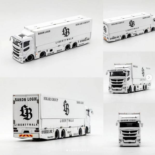 Jual ORIGINAL KS-073-301 - GCD 1/64 Liberty Walk LB-Trucks Mitsubishi ...