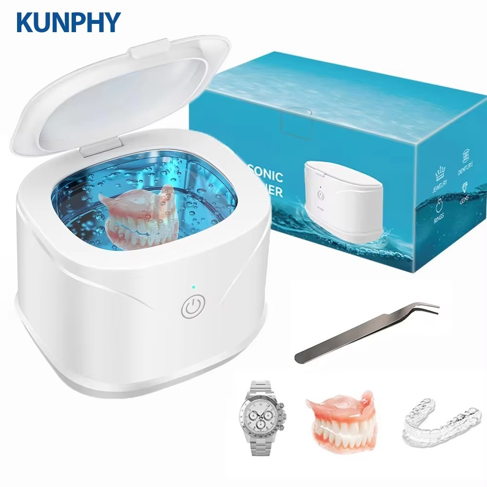 Jual KUNPHY 46kHz Ultrasonic Cleaner Mini Portable Washing Machine ...