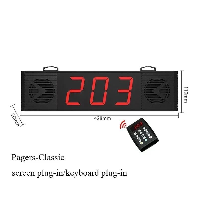 Jual Take a Number System Queue Wireless Calling System Bank and Ticket ...