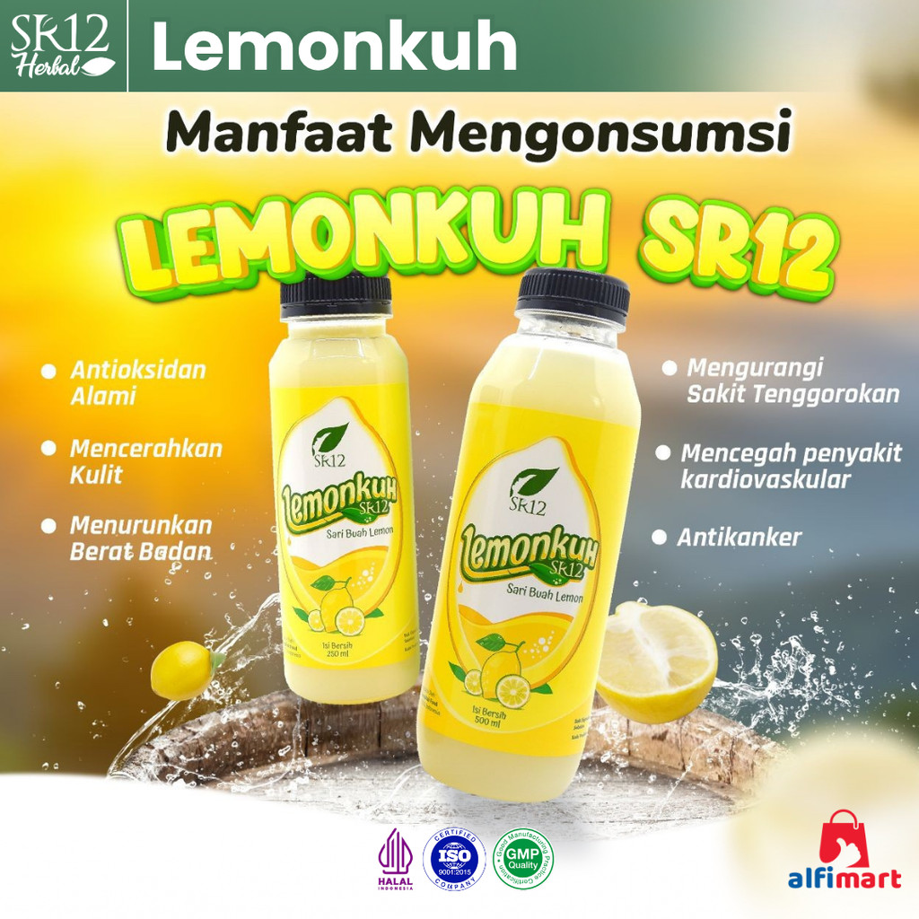Jual SR12 - Lemonkuh Sari Buah Lemon Asli Minuman Herbal Daya Tahan ...