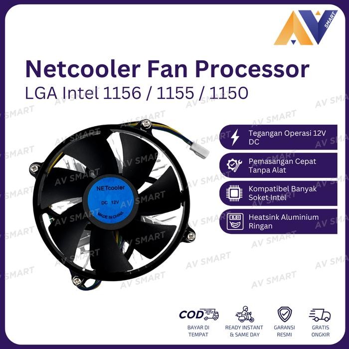Jual Fan Processor Netcooler CPU Cooler Intel LGA 1155 1156 1150 ...