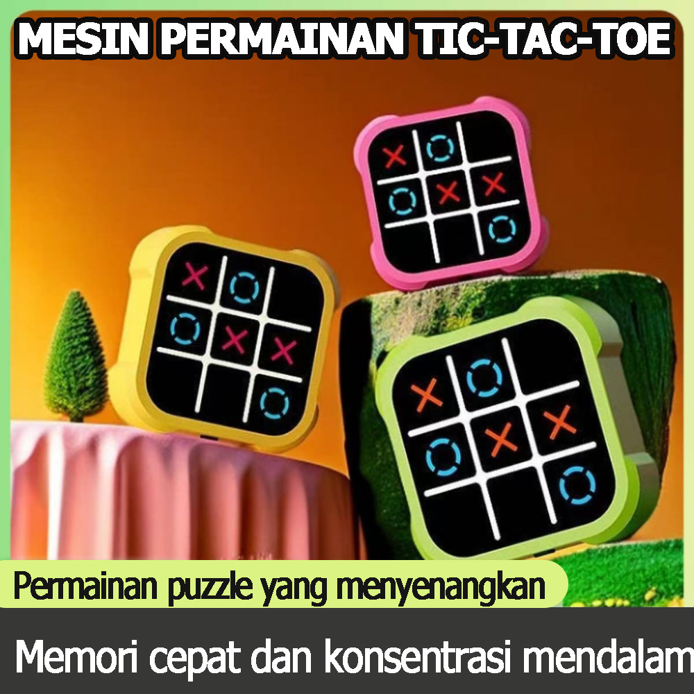 Jual Game Edukasi Tic Tac Toe Digital 3 in 1 Mainan Ketangkasan ...
