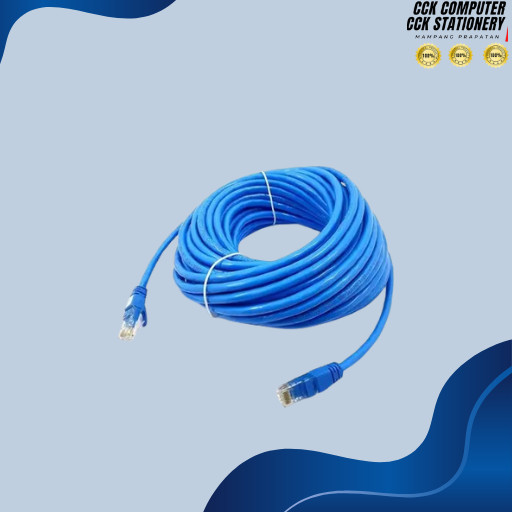 Jual Kabel LAN UTP Cat 6e Wintech / LAN Cat6e Cable -15M-20M-30M-50M | Shopee Indonesia