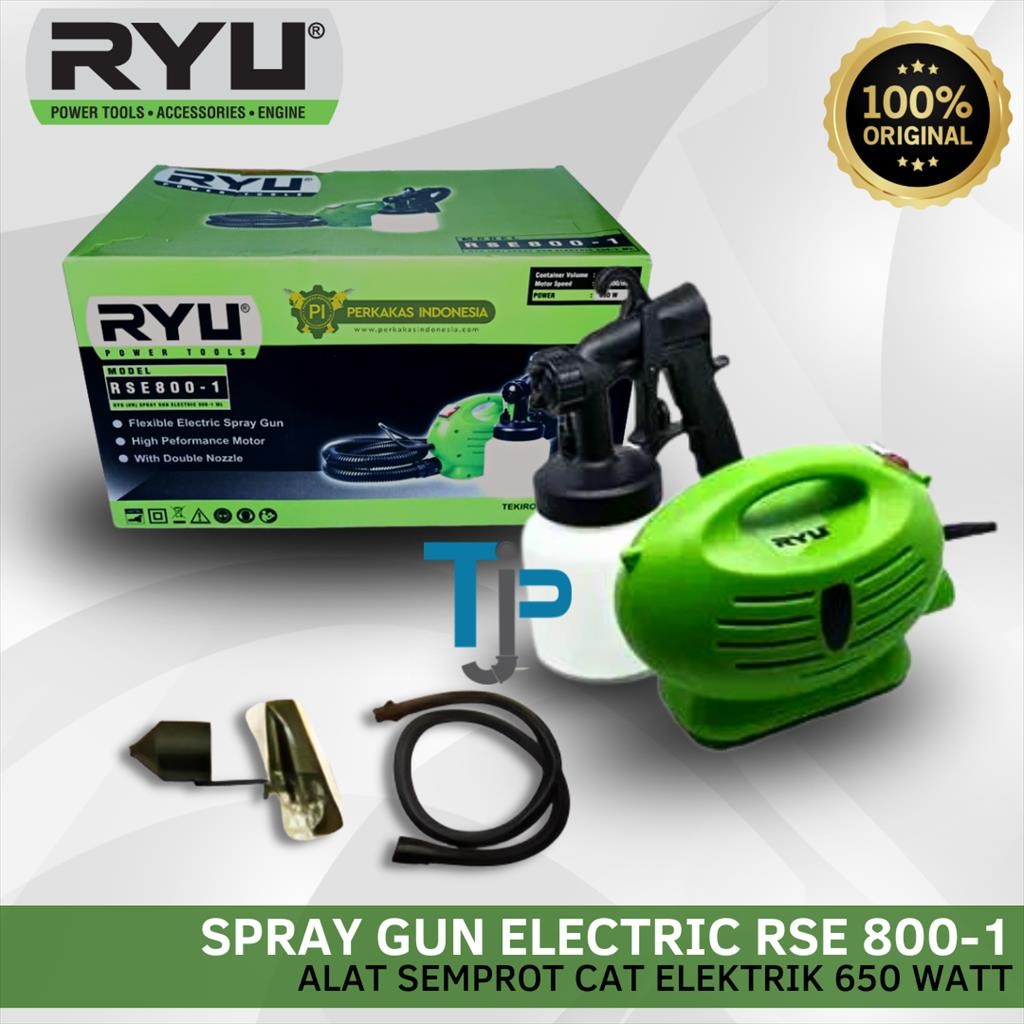Jual RYU Alat Semprot Cat Elektrik - Electric Spray Gun RSE 800-1 ...