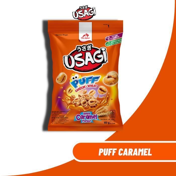 Jual USAGI Puff Caramel 60g isi 2 pcs | Shopee Indonesia