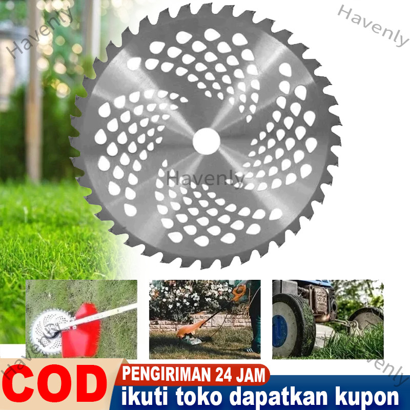 Jual 10Inch*40T Mata Pisau Mesin Potong Rumput Baja Circle Potong ...