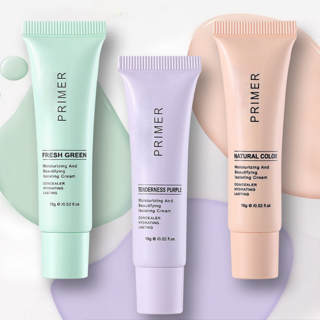 Jual Color Correcting Primer 3 Warna – Primer & Concealer Multifungsi ...