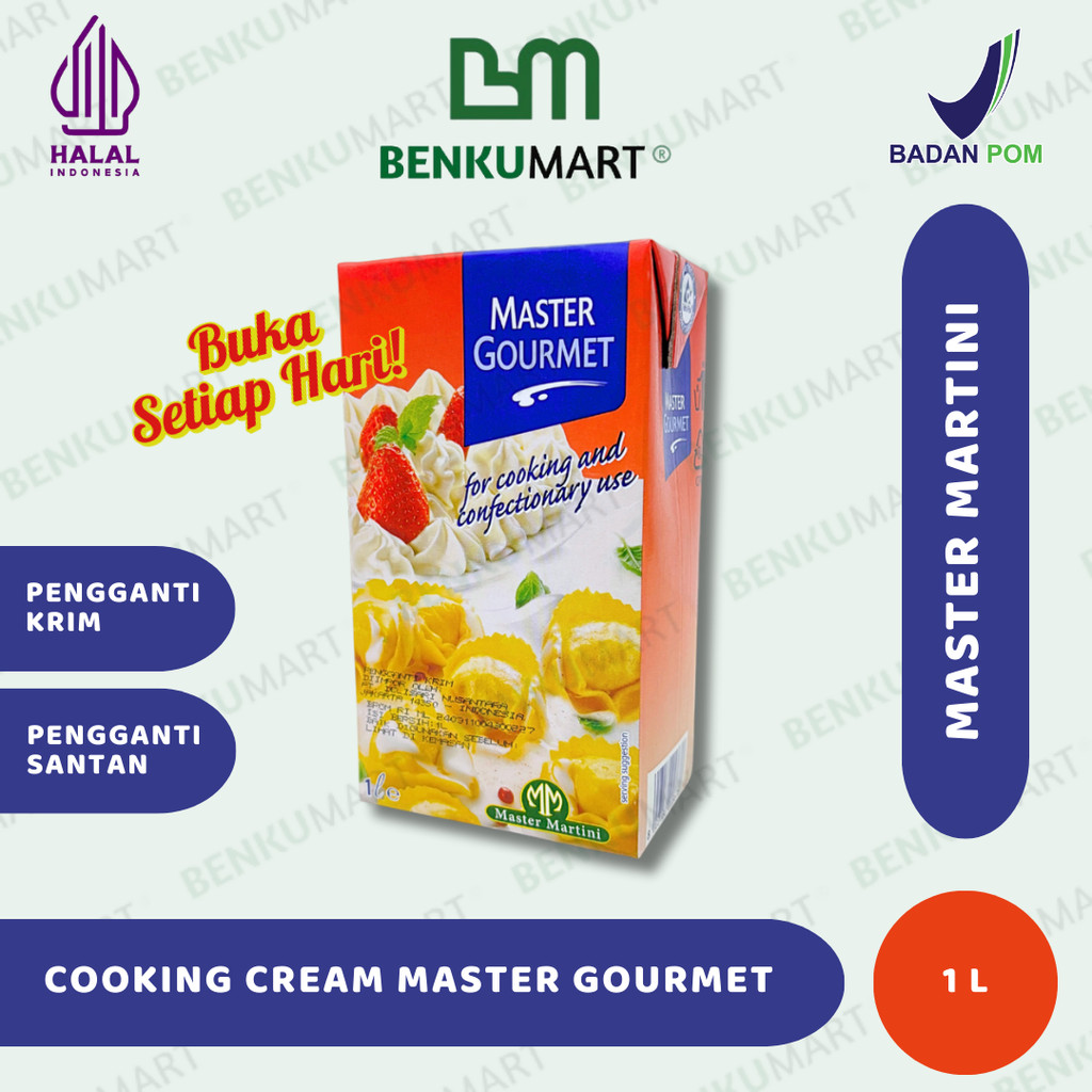 Jual Cooking Cream Master Gourmet | Krim Masak 1 L | Shopee Indonesia
