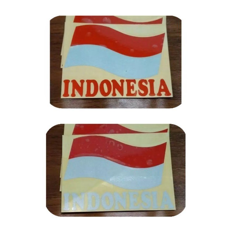 Jual STICKER BENDERA INDONESIA CUTTING3 | Shopee Indonesia