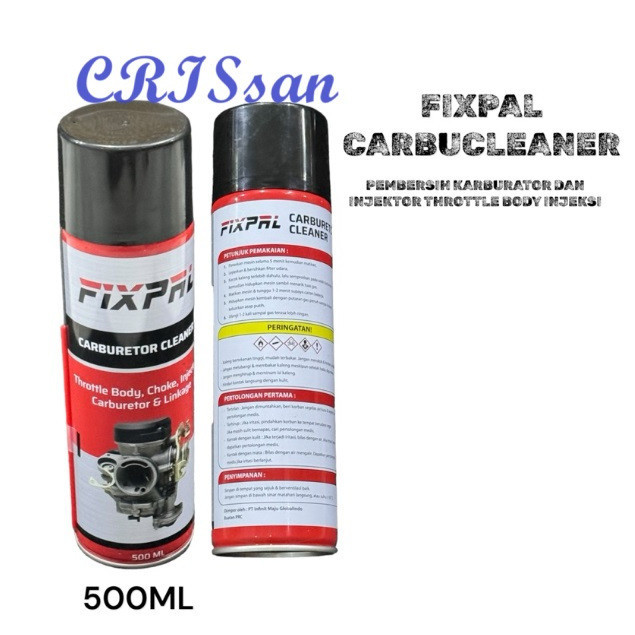 Jual KARBURATOR KARBU KLINER CARBURATOR CLEANER & INJECTOR 500ML FIXPAL ...