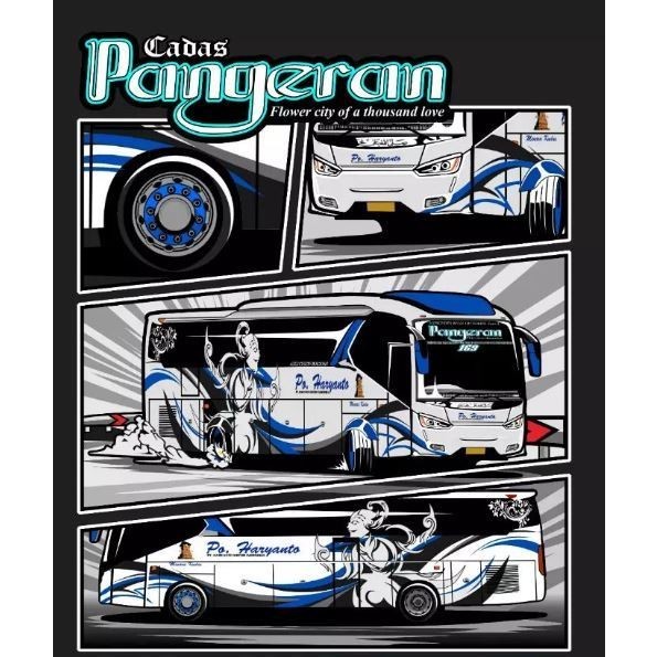 Jual Stiker Bus Mania Bus Artis Basuri Panggeran Laser Sticker | Shopee ...