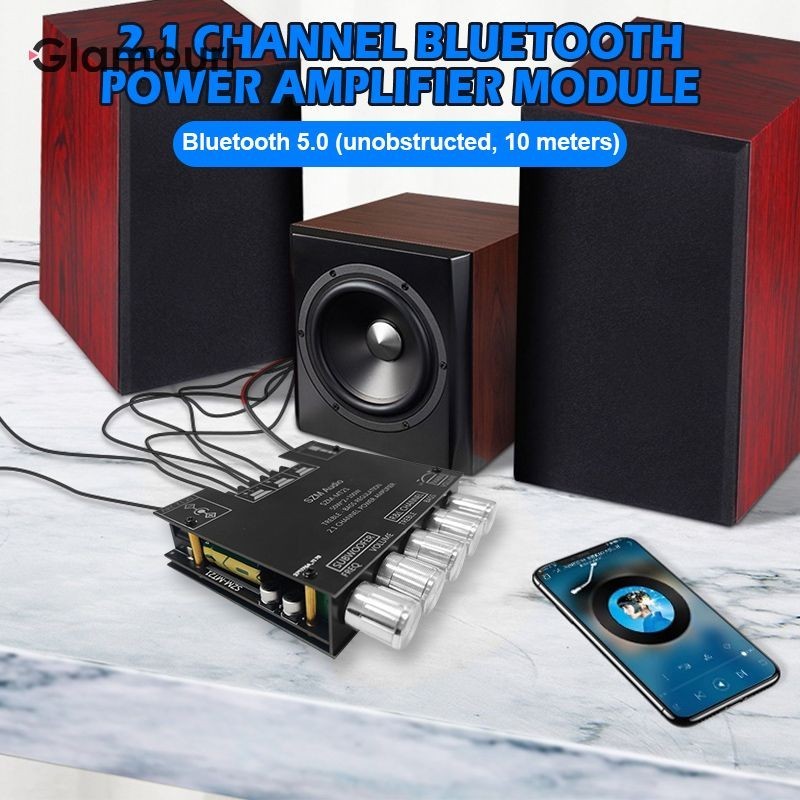 Jual Powe Amplifier Bluetooth Super Bass Subwoofer Amplifier Board ...