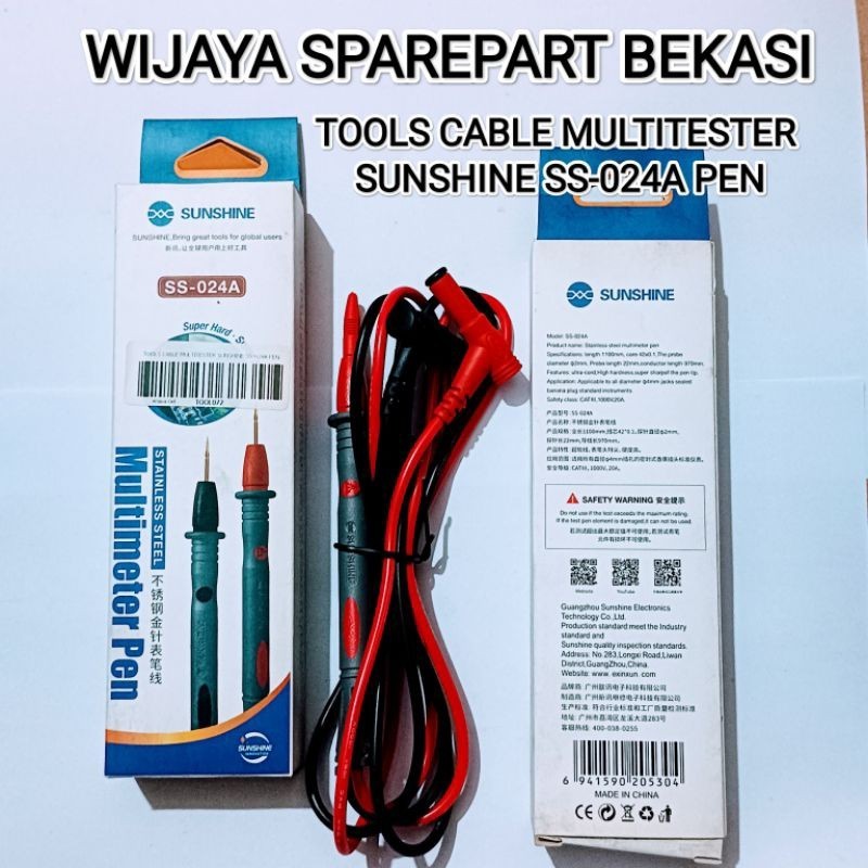 Jual TOOLS CABLE MULTITESTER SUNSHINE SS-024A PEN | Shopee Indonesia