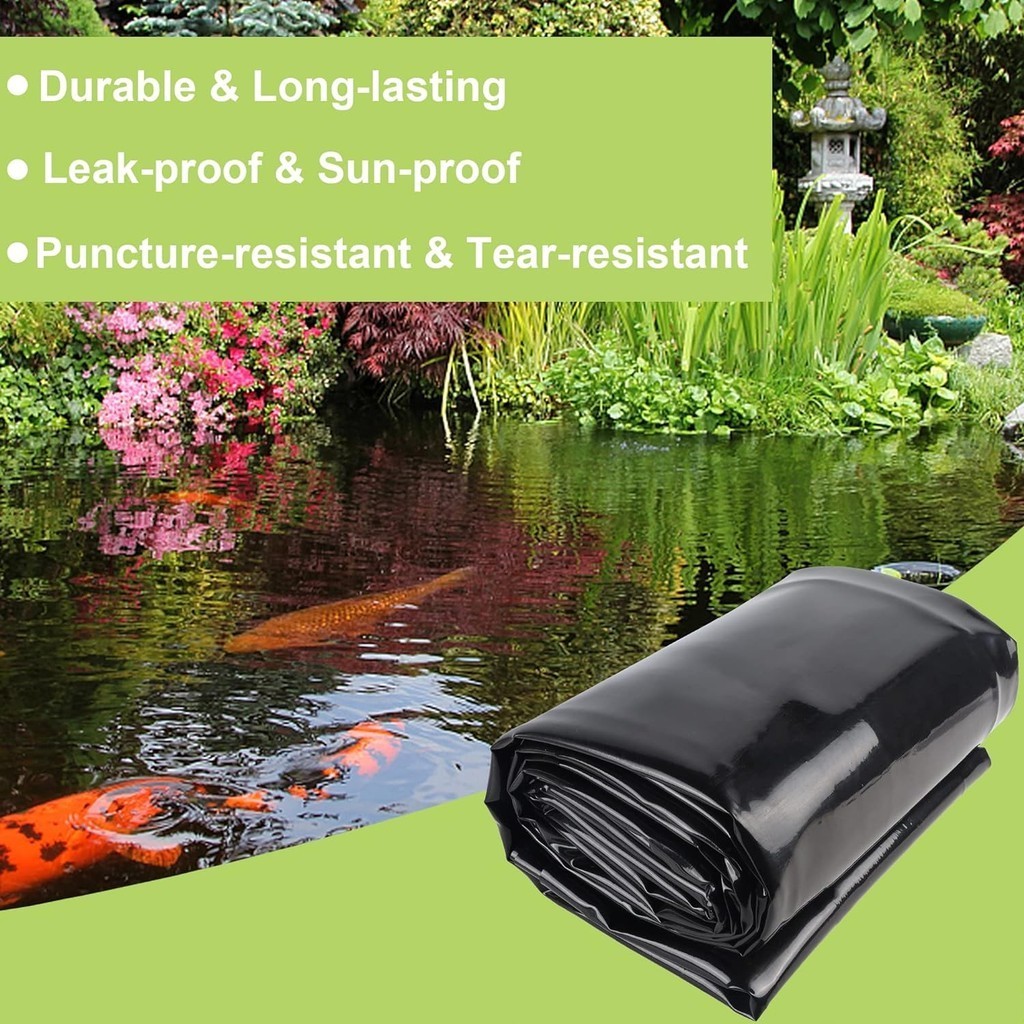 Jual 0.2mm Waterproof Liner film Fish Pond Liner Garden Pools ...