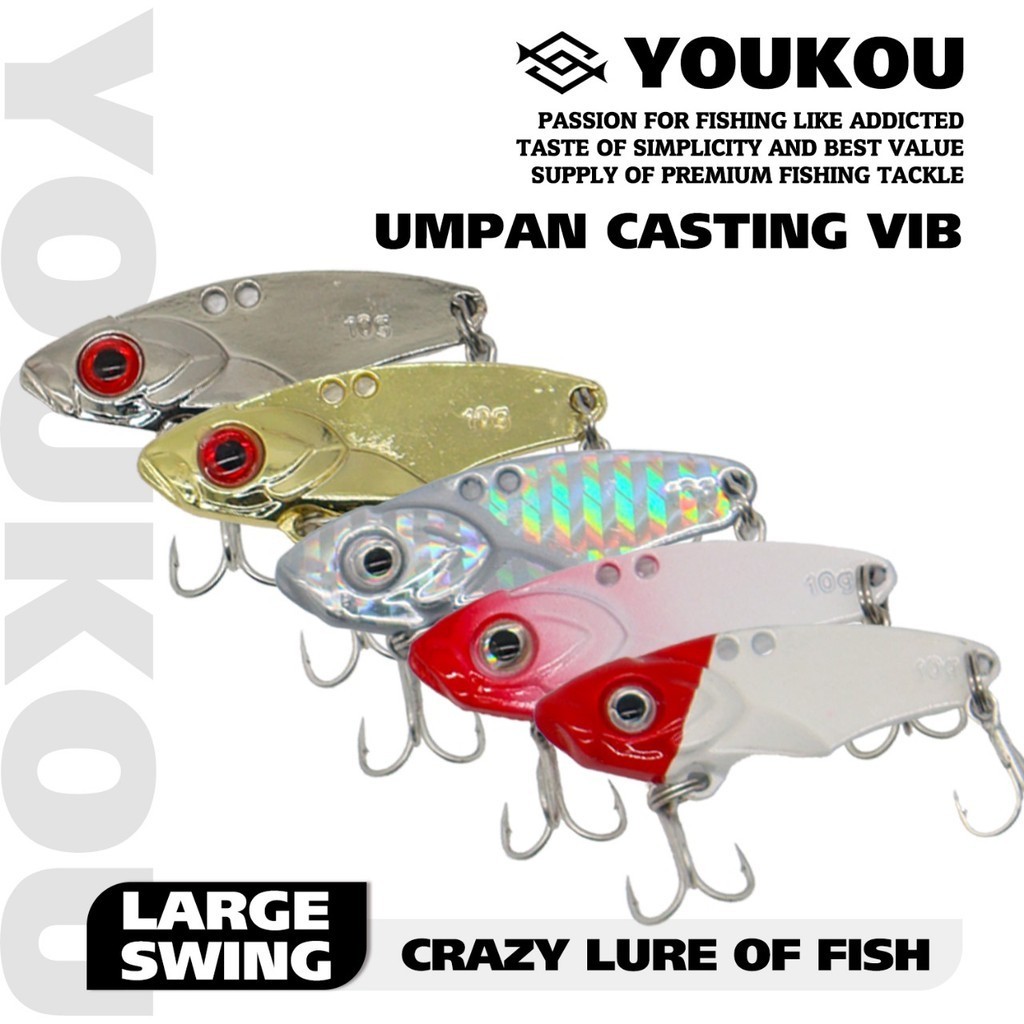 Jual YOUKOU UMPAN CASTING VIB LONGYA Vibration Lure 5g-20g | Shopee Indonesia
