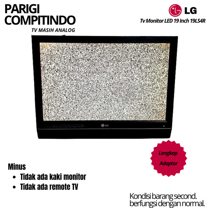 Jual TV LG LCD 19 inch 19LS4R second | Shopee Indonesia