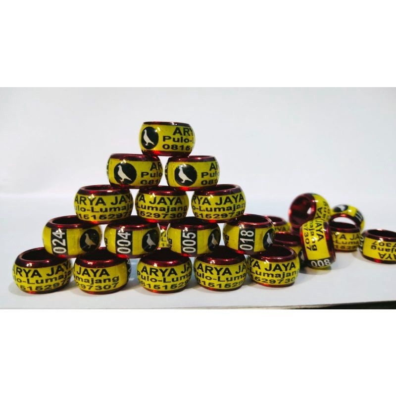 Jual MURAH 25 BIJI RING BURUNG UKURAN 9MM SANGAT COCOK UNTUK MERPATI ...