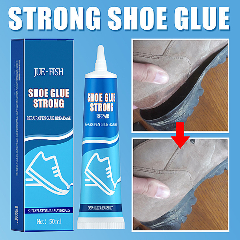 Jual Glue Shoes Repair Jue Fish Lem Sepatu Super Kuat Serbaguna ...