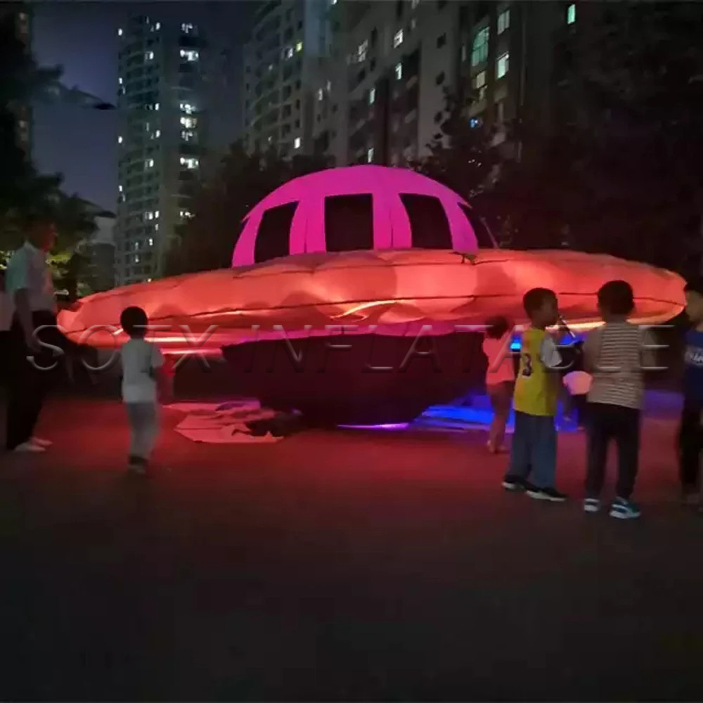 Jual Decorative Props Giant Alien Inflatable UFO Flying Saucer Balloon ...