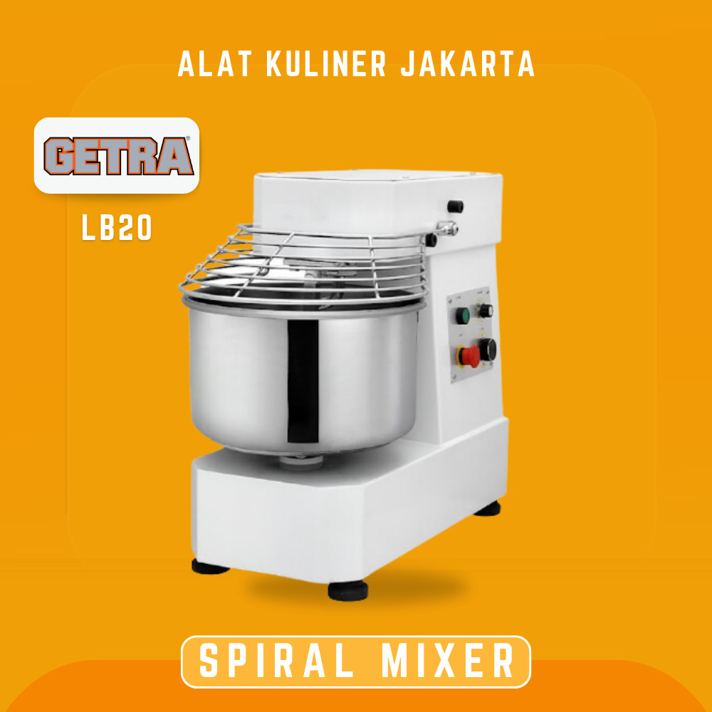 Jual GETRA LB20 LB 20 SPIRAL MIXER 20 LITER MIXER SPIRAL 20 LITER ...