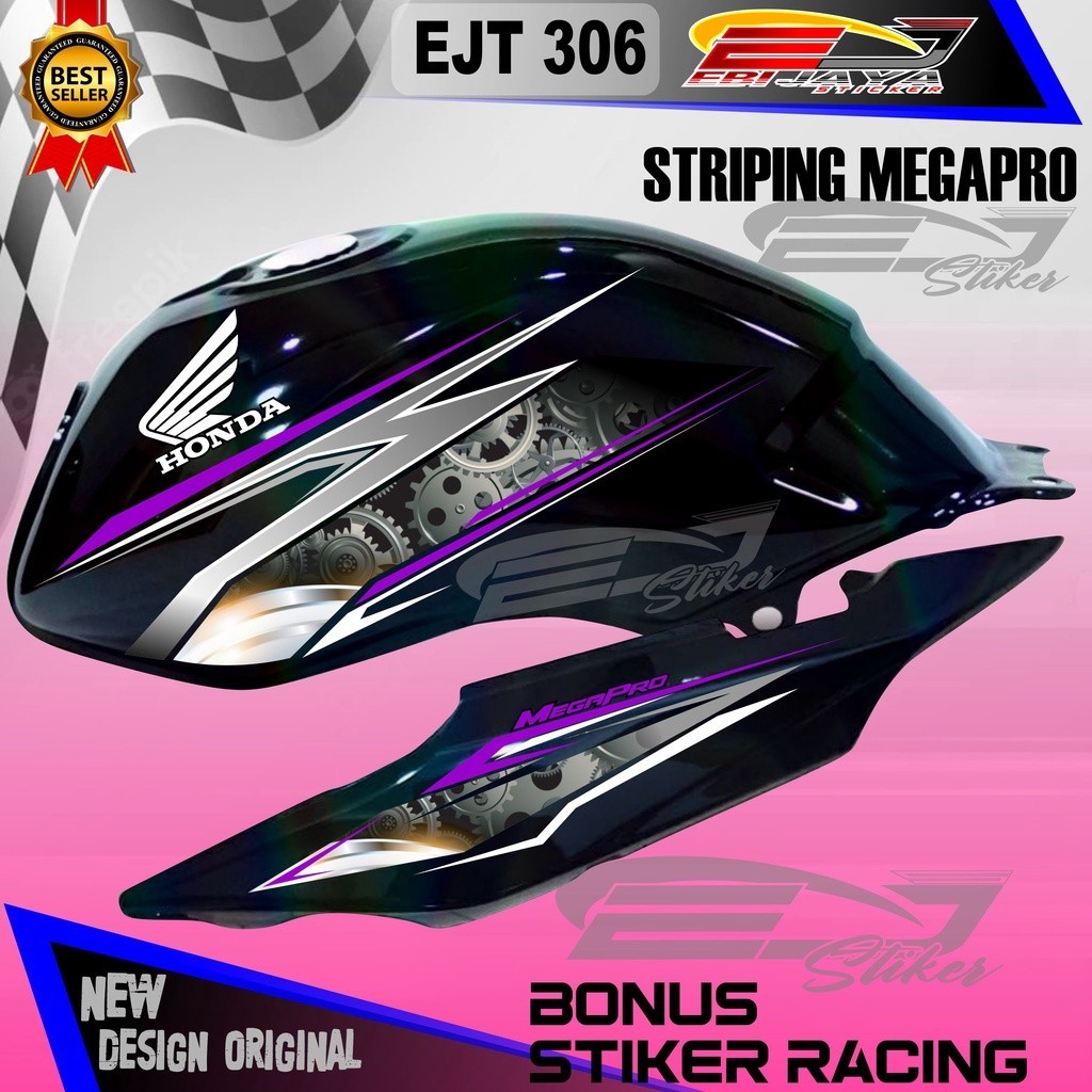 Jual STRIPING VARIASI MEGAPRO PRIMUS / VARIASI STIKER MP / STIKER MOTOR ...