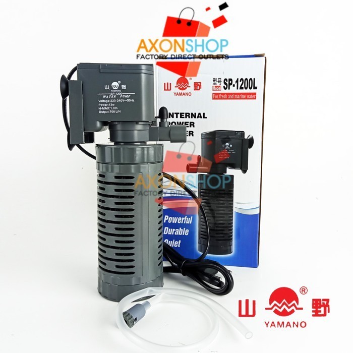 Jual Pompa Air YAMANO SP-1200L Aquarium Internal Filter sp1200l Celup ...