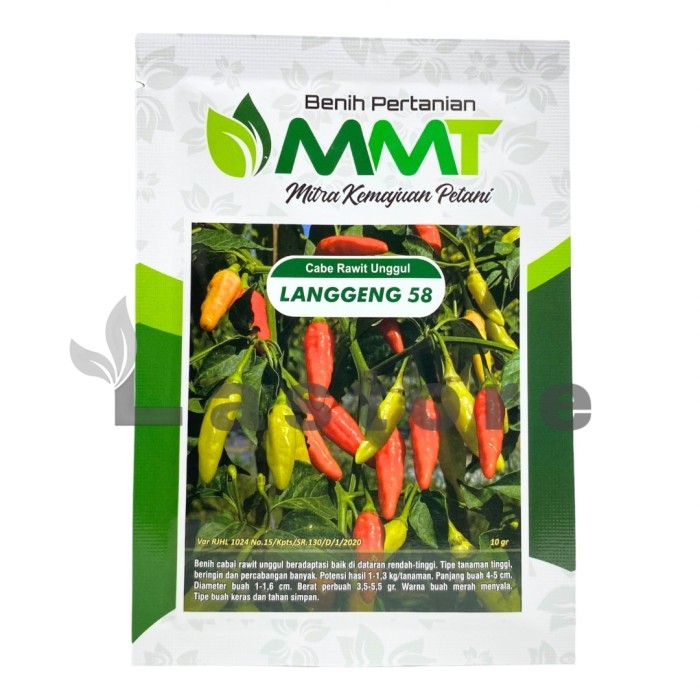 Jual Benih Cabai Rawit LANGGENG 58 Isi 10 Gram Benih MMT | Shopee Indonesia