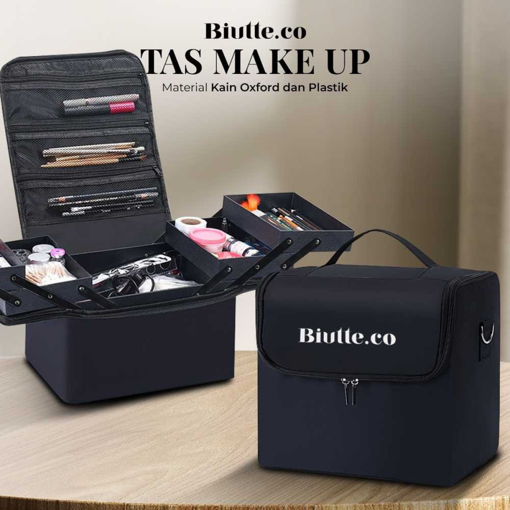 Jual Tas Make Up Kosmetik Alat Rias Organizer Rak Perhiasan Aksesoris ...