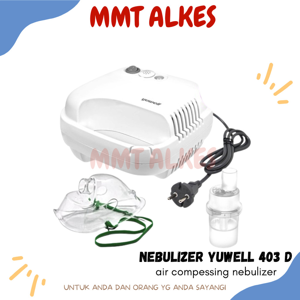 Jual Nebulizer Yuwell 403 D Air Compressing Nebulizer OB | Shopee Indonesia