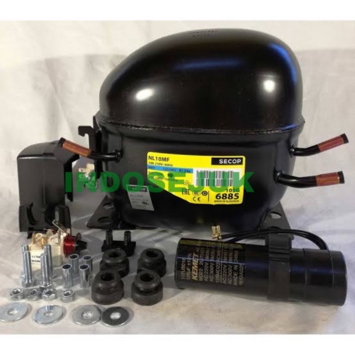 Jual COMPRESOR KOMPRESOR SECOP NL10MF DANFOSS 1/3PK R134 / COMPRESSOR ...