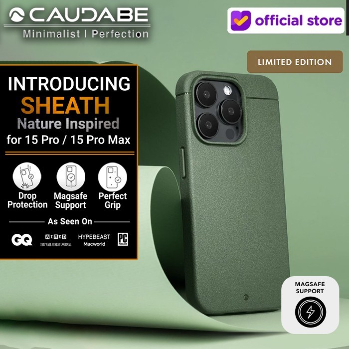 Jual [Limited Edition] Caudabe Sheath Case iPhone 15 Pro Max / Pro ...