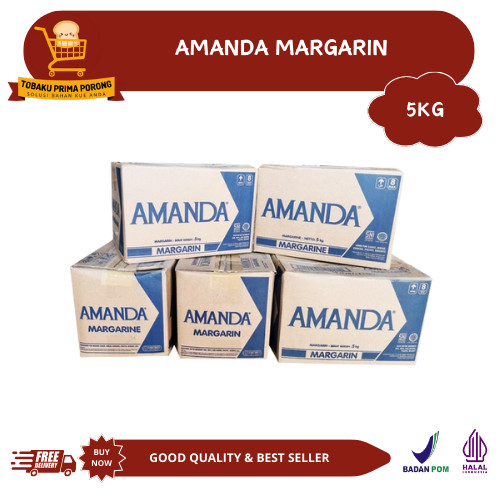 Jual AMANDA MARGARINE -5KG | Shopee Indonesia