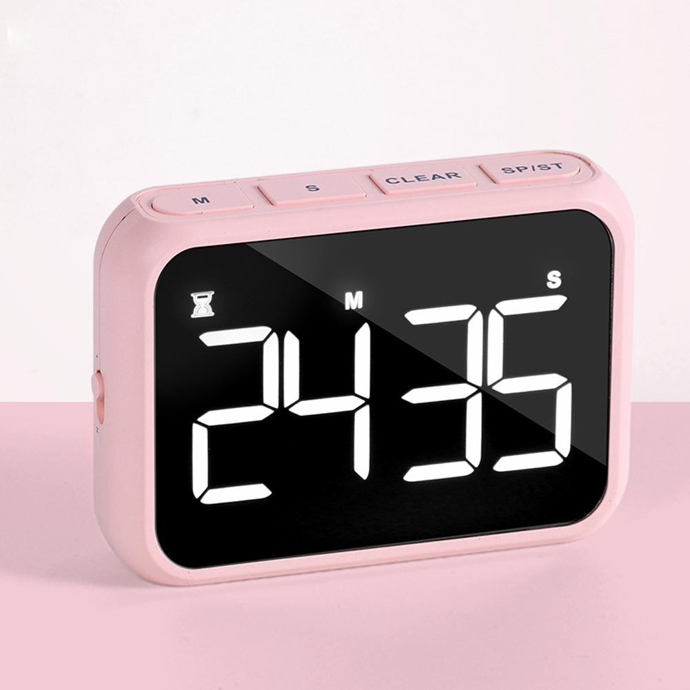 Jual 100-minute Led Digital Timer 3-levels Adjustable Volume Large Screen Count Up/down Kitchen ...