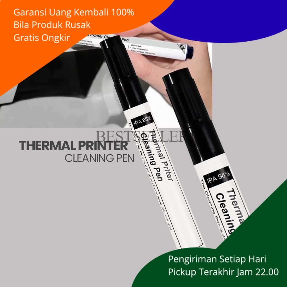 Jual BS Thermal Printer Cleaning Pen Spidol Pembersih Thermal Printer ...