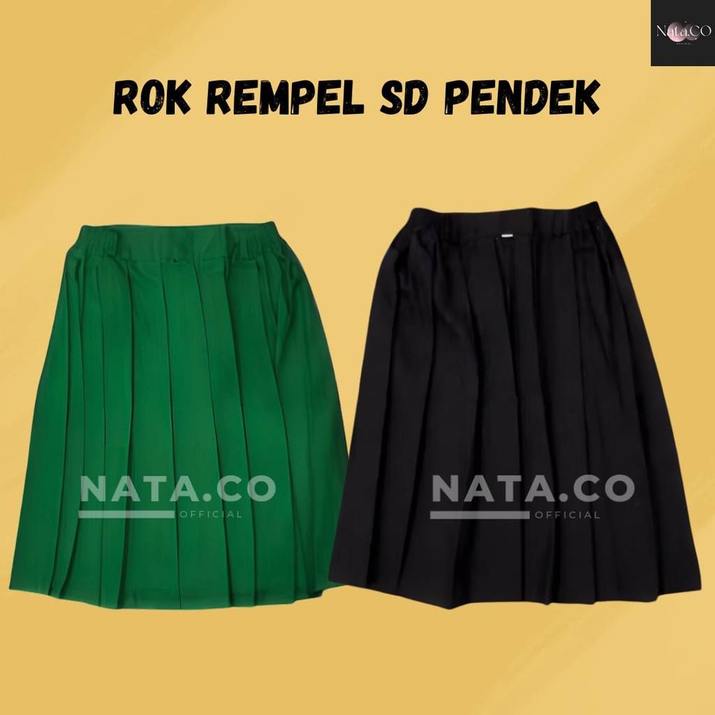 Jual Seragam sekolah rok SD pendek rok wiru SD rok plisket SD rok seragam sekolah rempel Anak ...