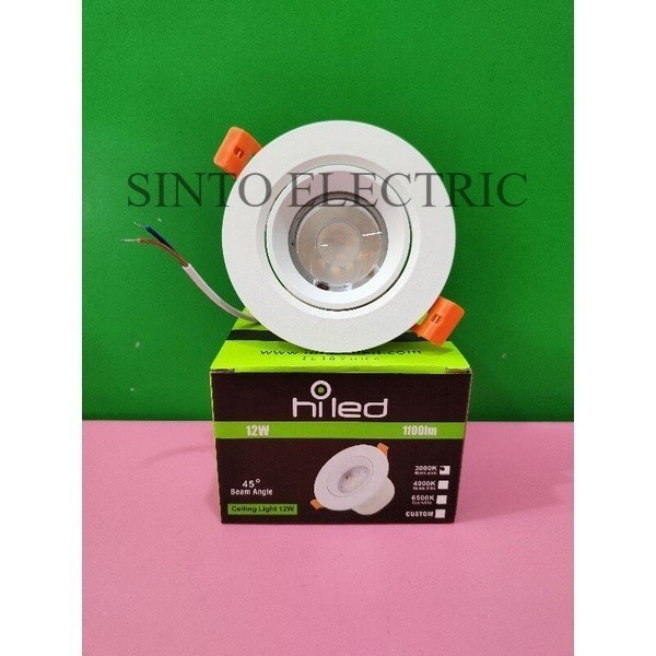 Jual HILED Downlight Spotlight 12W | Shopee Indonesia