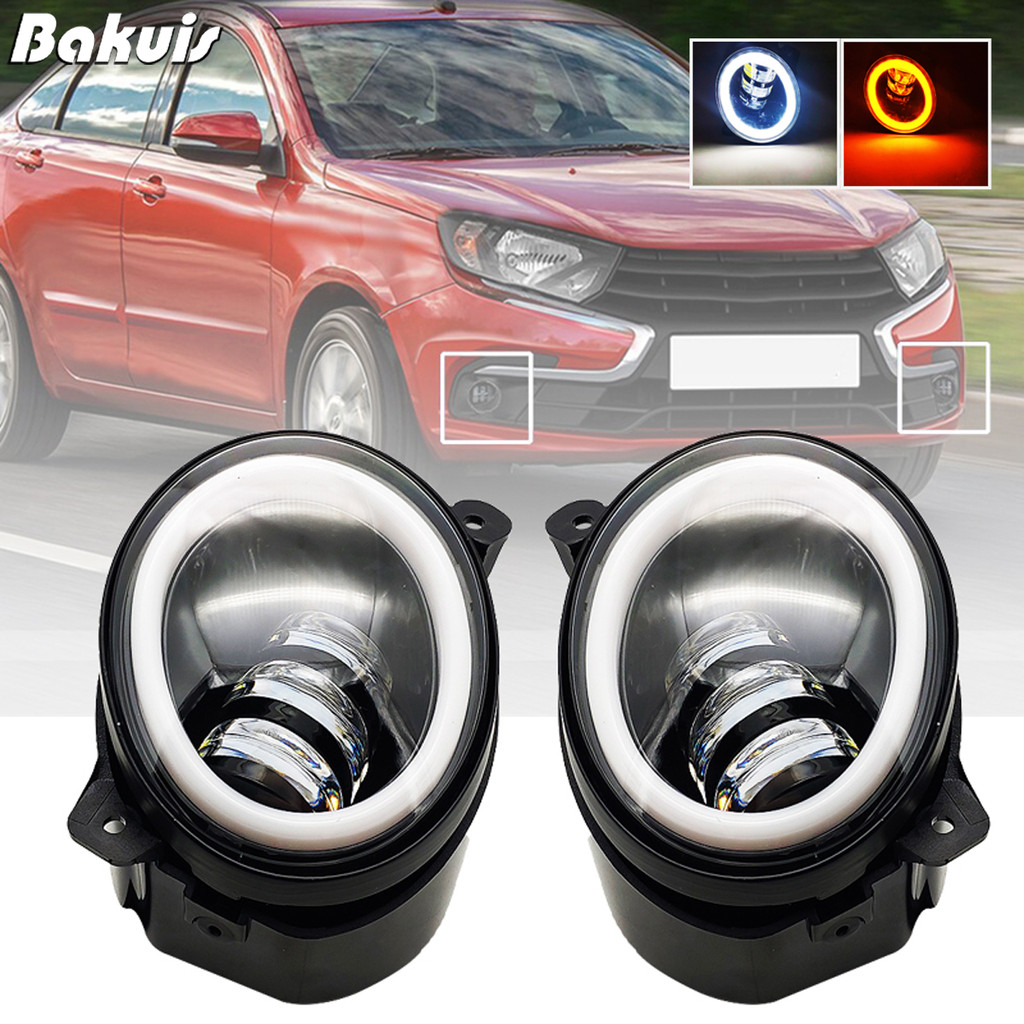 Jual Car Front Fog Lamp Assembly for Lada granta Kalina 2 Largus 2190-3743010 LED Headlight ...