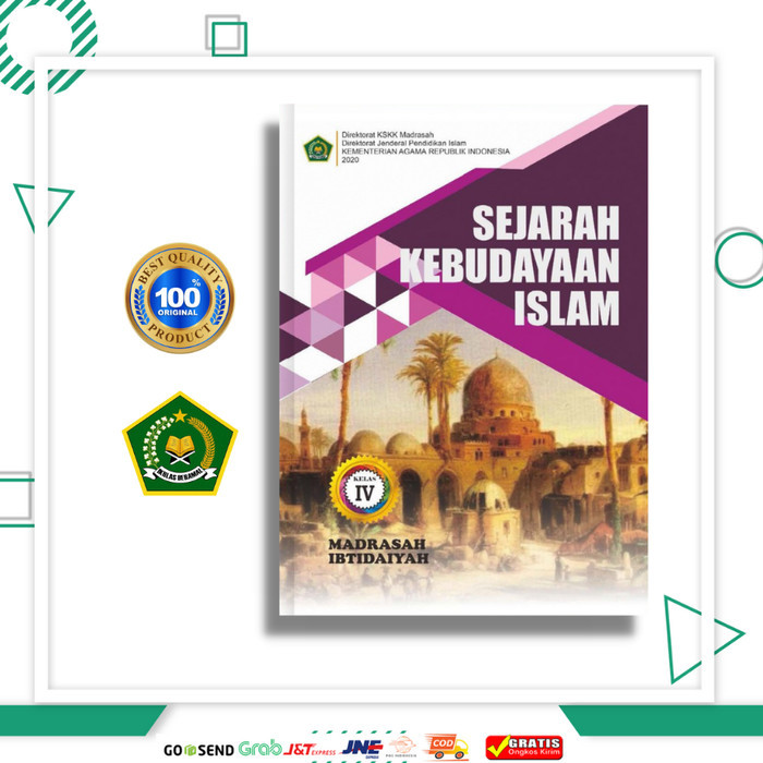 Jual Buku Siswa Sejarah Kebudayaan Islam SKI Kelas 4 MI KEMENAG | Shopee Indonesia