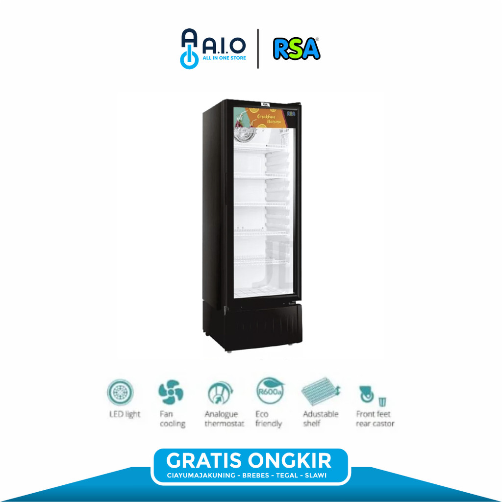Jual RSA - SHOWCASE 1 PINTU 290 L - AGATE 300R | Shopee Indonesia