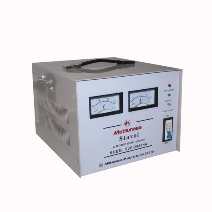 Jual Stabilizer Listrik AC Matsunaga 2000W 2000 Watt 2000watt Stavol Penstabil Listrik Ac ...