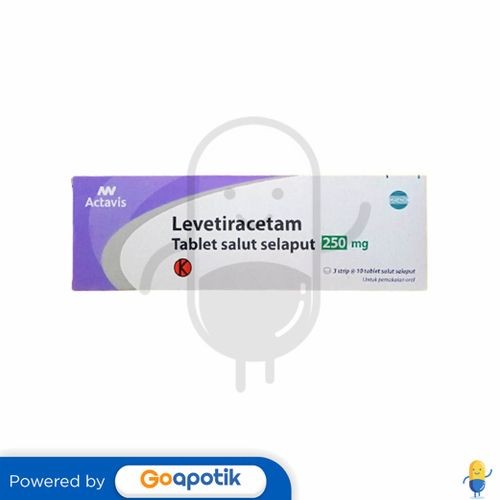 Jual Levetiracetam Actavis 250 Mg Box 30 Tablet | Shopee Indonesia