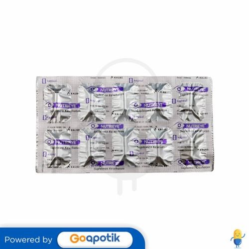 Jual Nutrieye Strip Isi 10 Kapsul | Shopee Indonesia