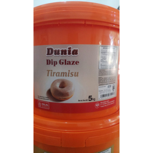Jual Dunia dip glaze tiramisu eco 5kg | Shopee Indonesia