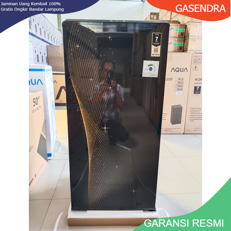 Jual KULKAS 1 PINTU AQUA AQR D205 MSG/MSB KULKAS AQUA 1 PINTU BIG ...