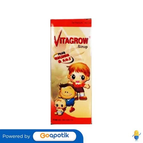 Jual Vitagrow Syrup Isi 60 Ml Botol | Shopee Indonesia